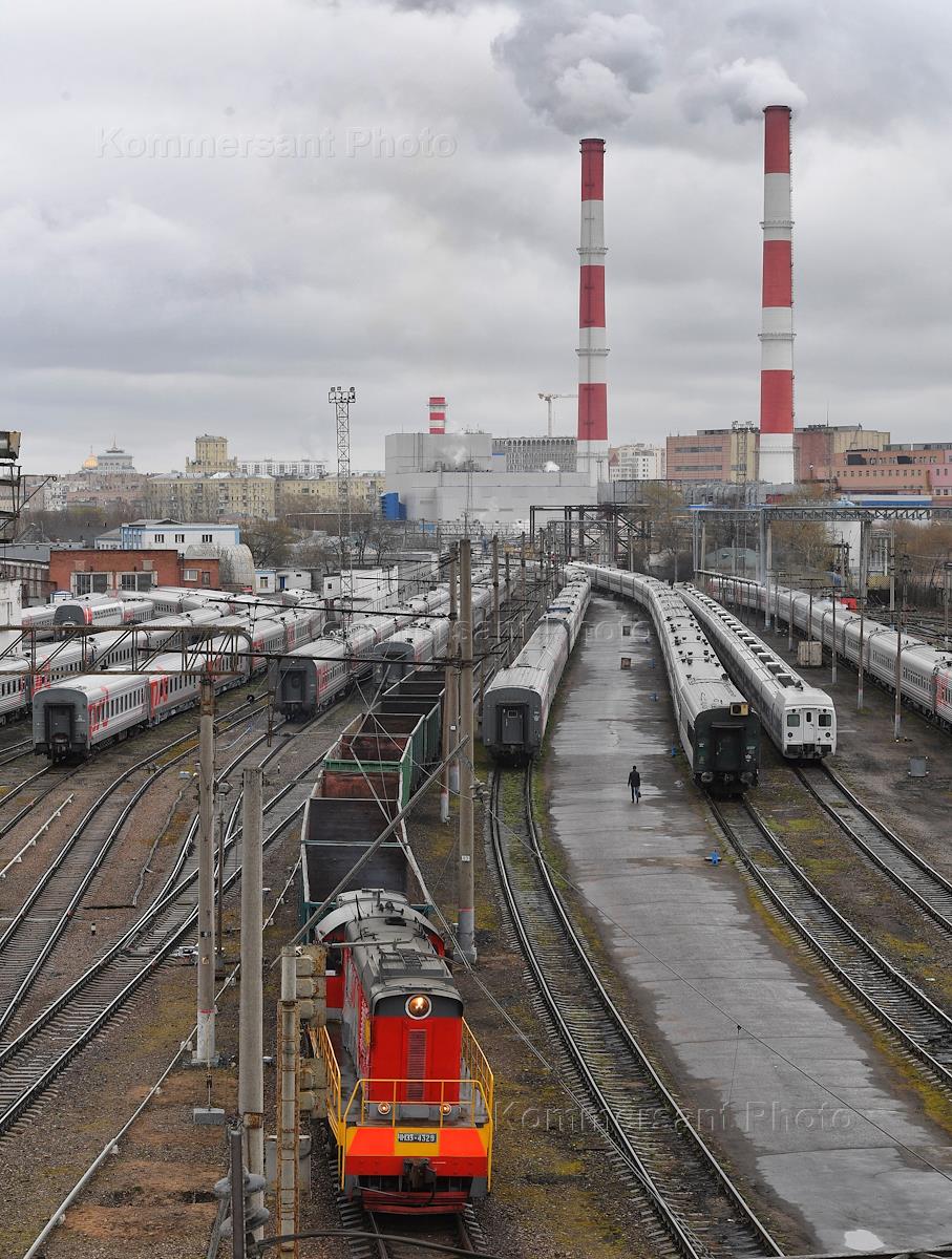 Москва во время режима самоизоляции из-за опасности распространения ...